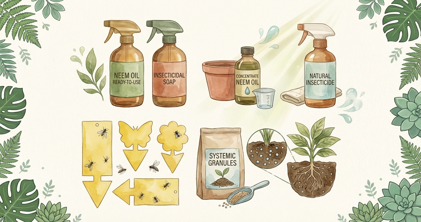 Houseplant Pest Treatments Compared: Neem, Soap, Systemic & More ...