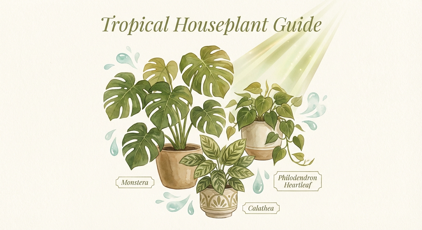 The Complete Guide to Tropical Houseplants (2026) | Care Basics Guide ...