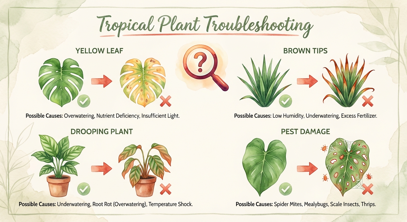 Tropical Plant Problems: Complete Troubleshooting Guide ...